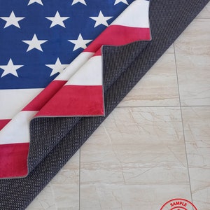 USA Flag Rug, American Rug, Modern Rug, Area Rug, for Living Room Rug ...