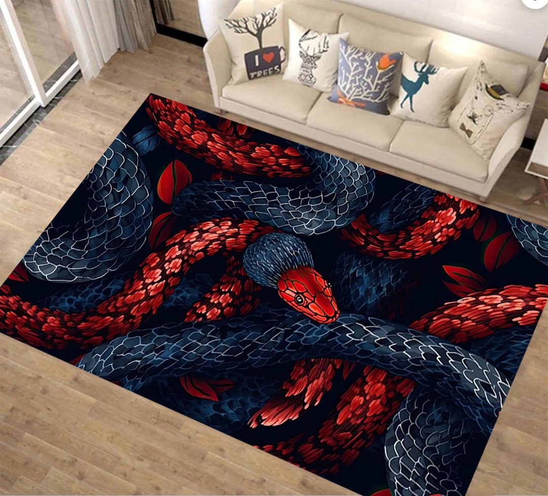 Snake Pattern, Snake Rug, Snake Design, Animals Rug, Decorative Rug ...