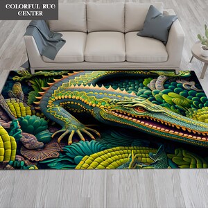 Crocodile Pattern, Crocodile Rug, Crocodile Design, Animals Rug ...