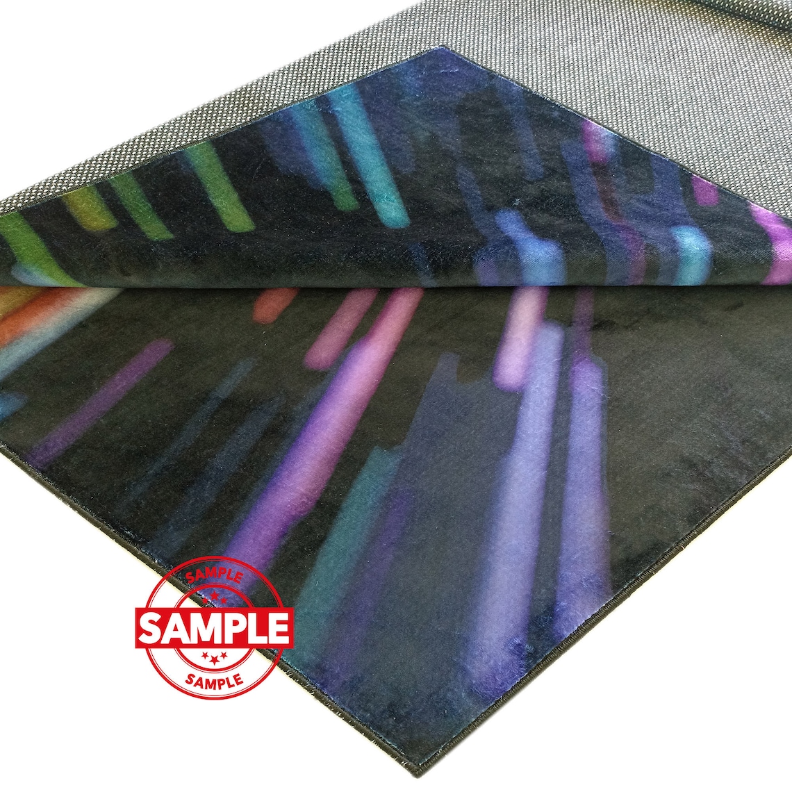 Guitar Rug Musical Rug Black Rug Guitar Printed Rug Music - Etsy