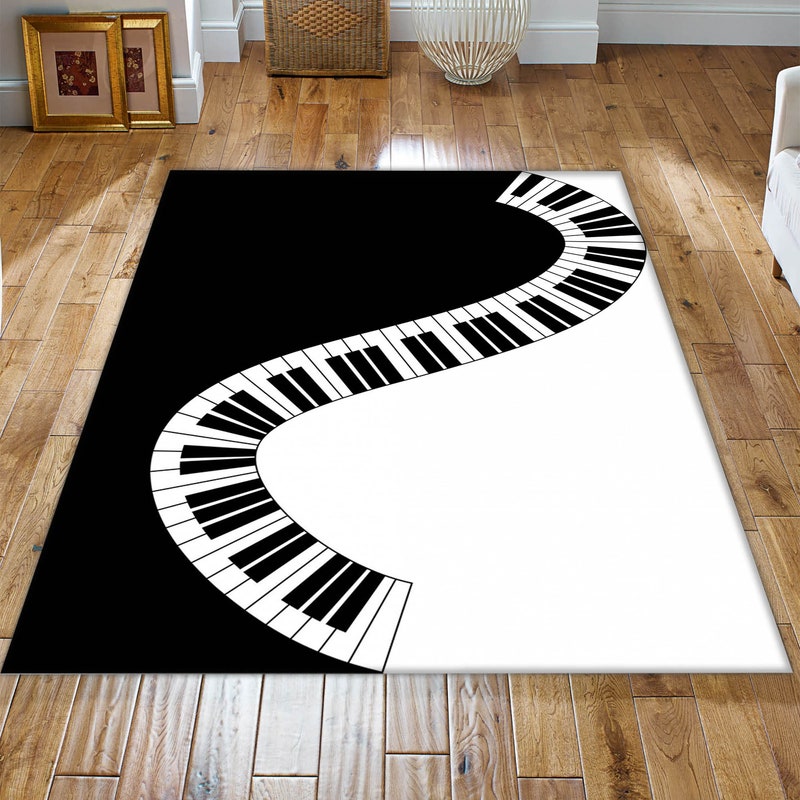 Piano Floor Rug - Etsy