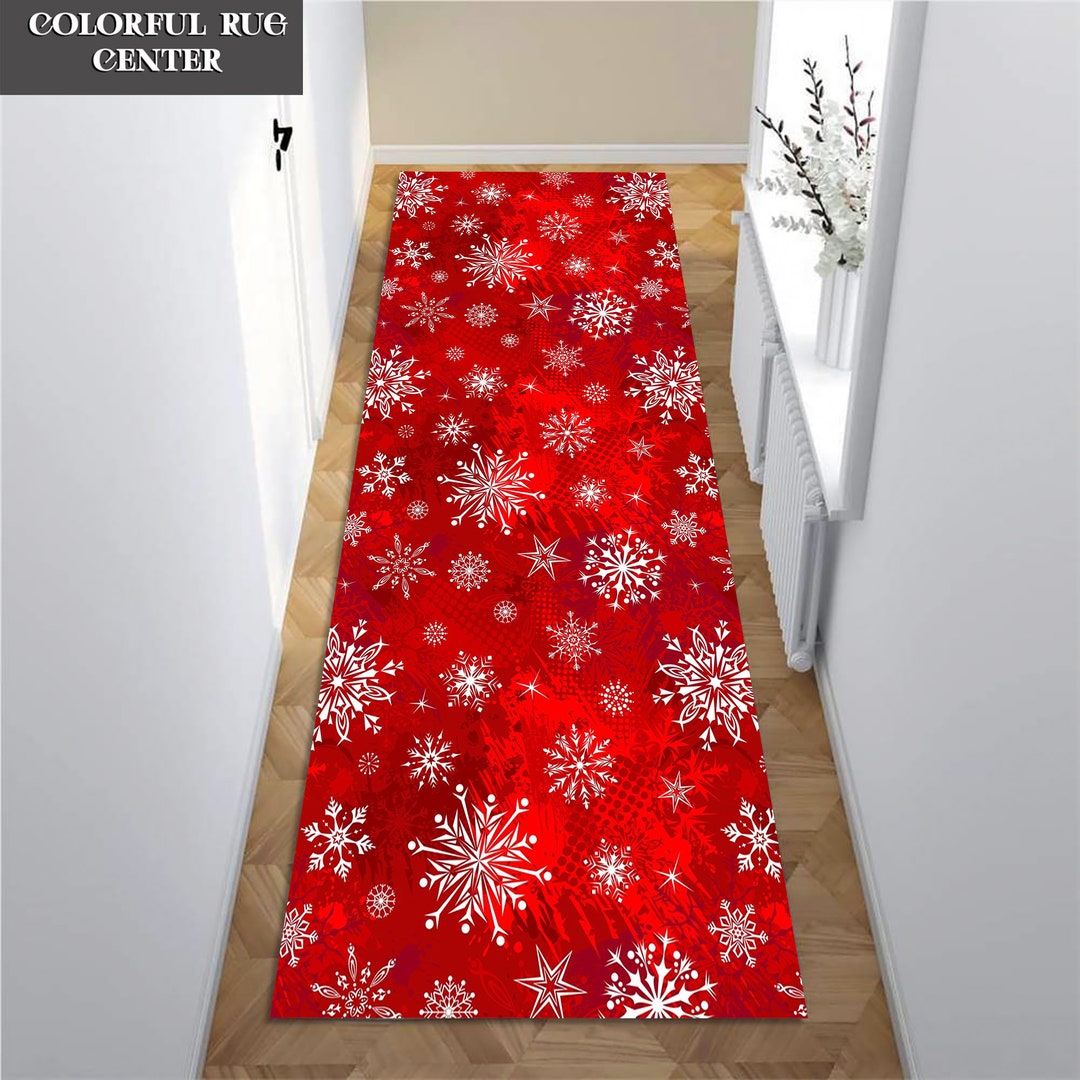 Christmas Rug, Merry Christmas Rug, Christmas Gift, New Year Rug ...