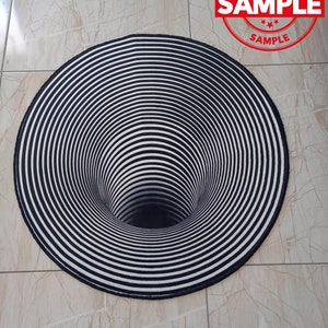 Compass Pattern Rug, Round Compass Rug, Nautical Rug, Medallion Rug ...