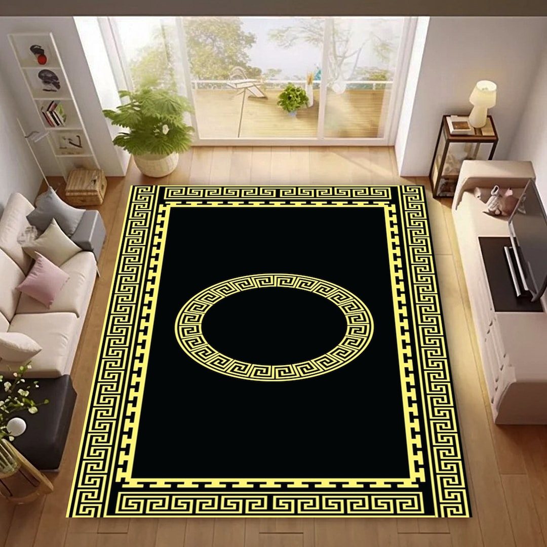 Greek Pattern Rug,greek Key Pattern Rug,greek Motifs Rug,greek Decor ...