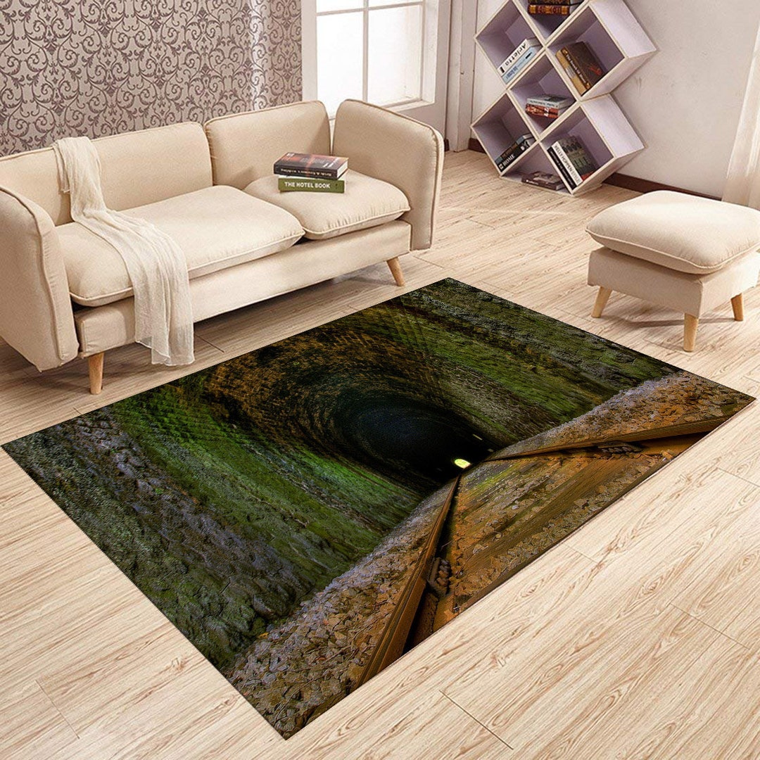 Tunnel Rug Optical Illusion Rug Illusion Rug Rectangular - Etsy