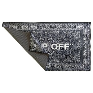 Black White Keep Off, Keep off Rug, Keep off Design, Home Decoration ...