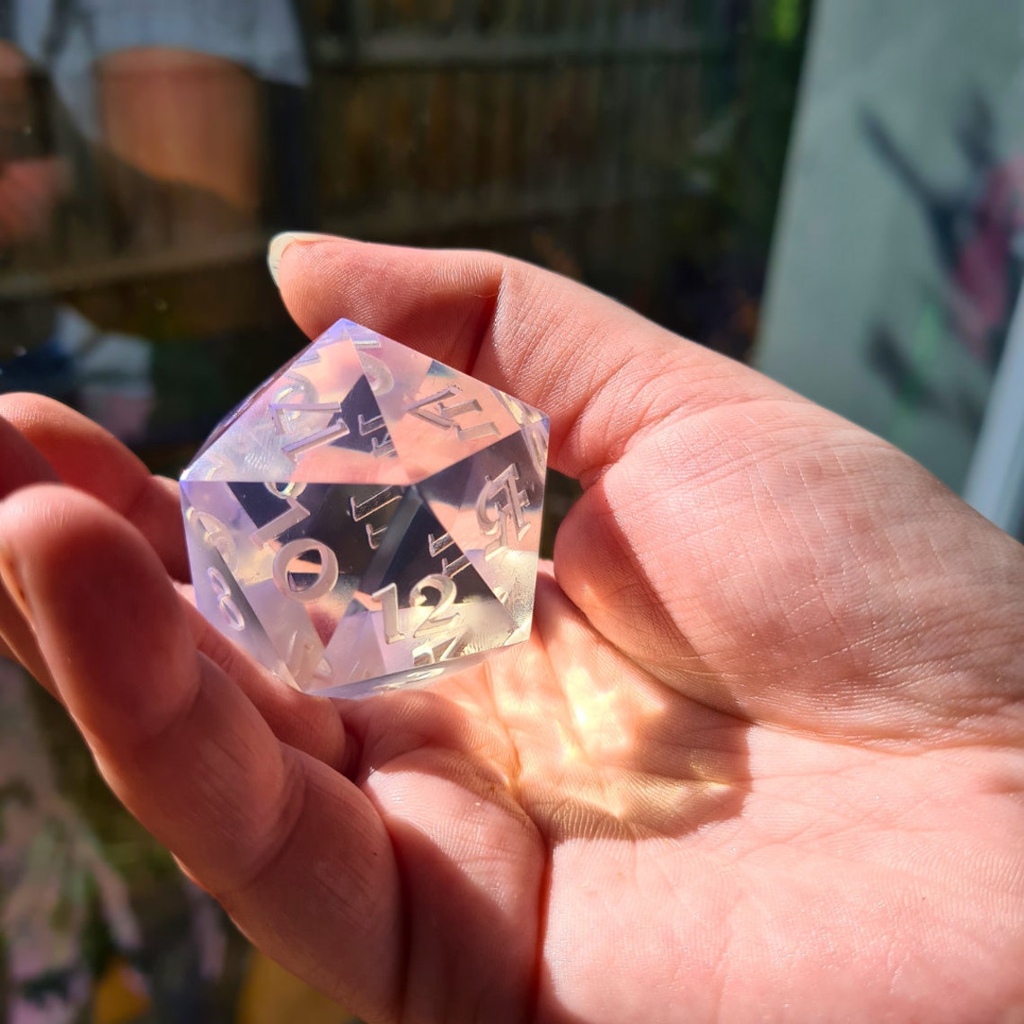 Sharp Edge Silicone D20 Chonk Dice Mould 45mm - Etsy