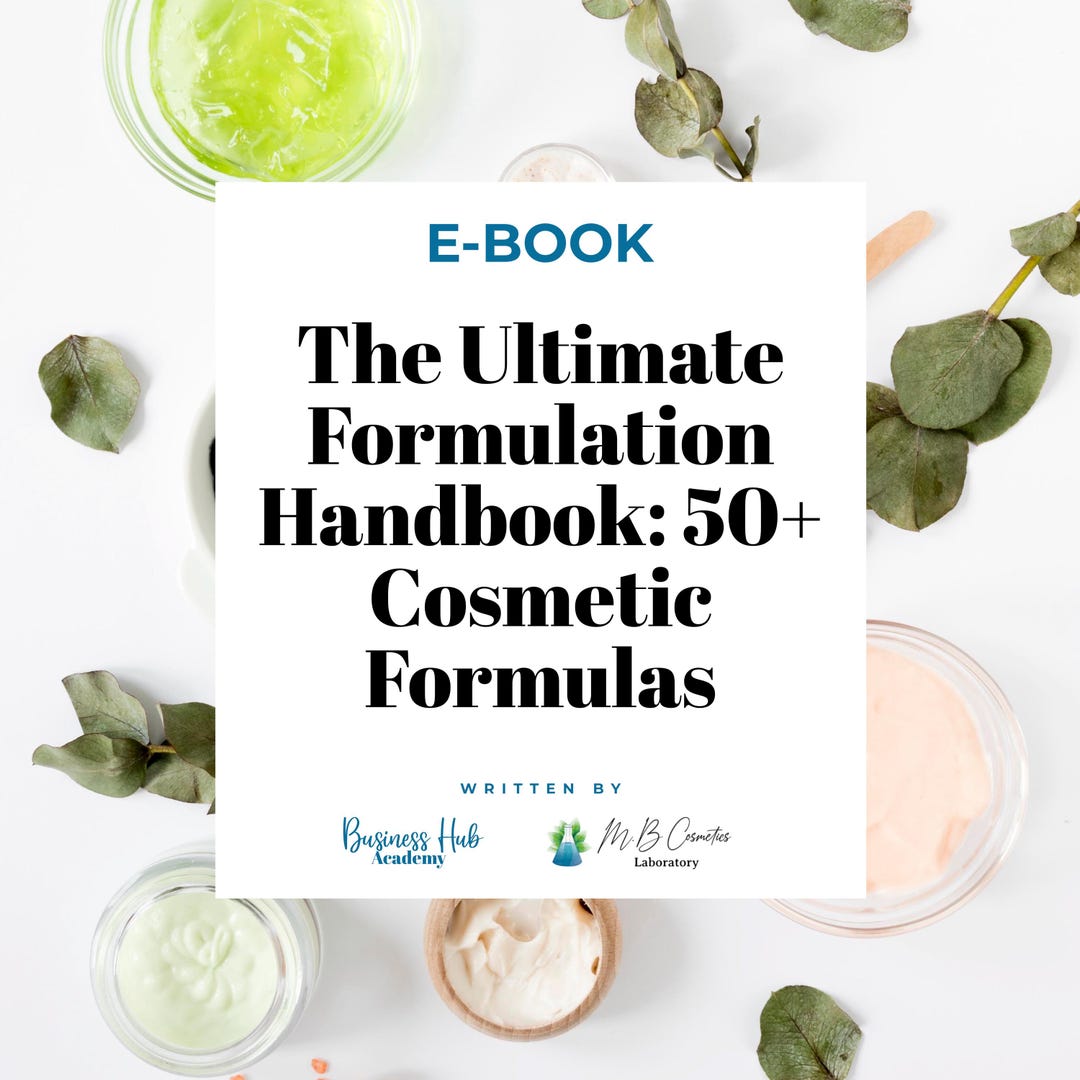 Cosmetic Formulation Handbook | 50+ Skincare & Haircare Formulas ...