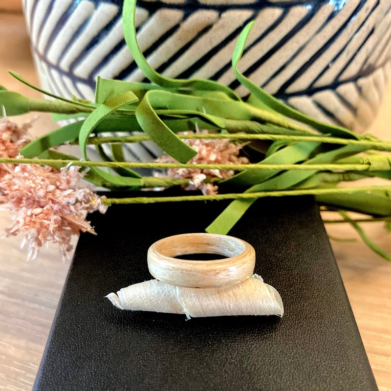 Wooden Wedding Band - Etsy