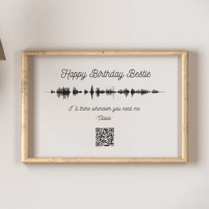 Voice Recording Gift, Personalized Soundwave Art Print, Memorial Gift ...