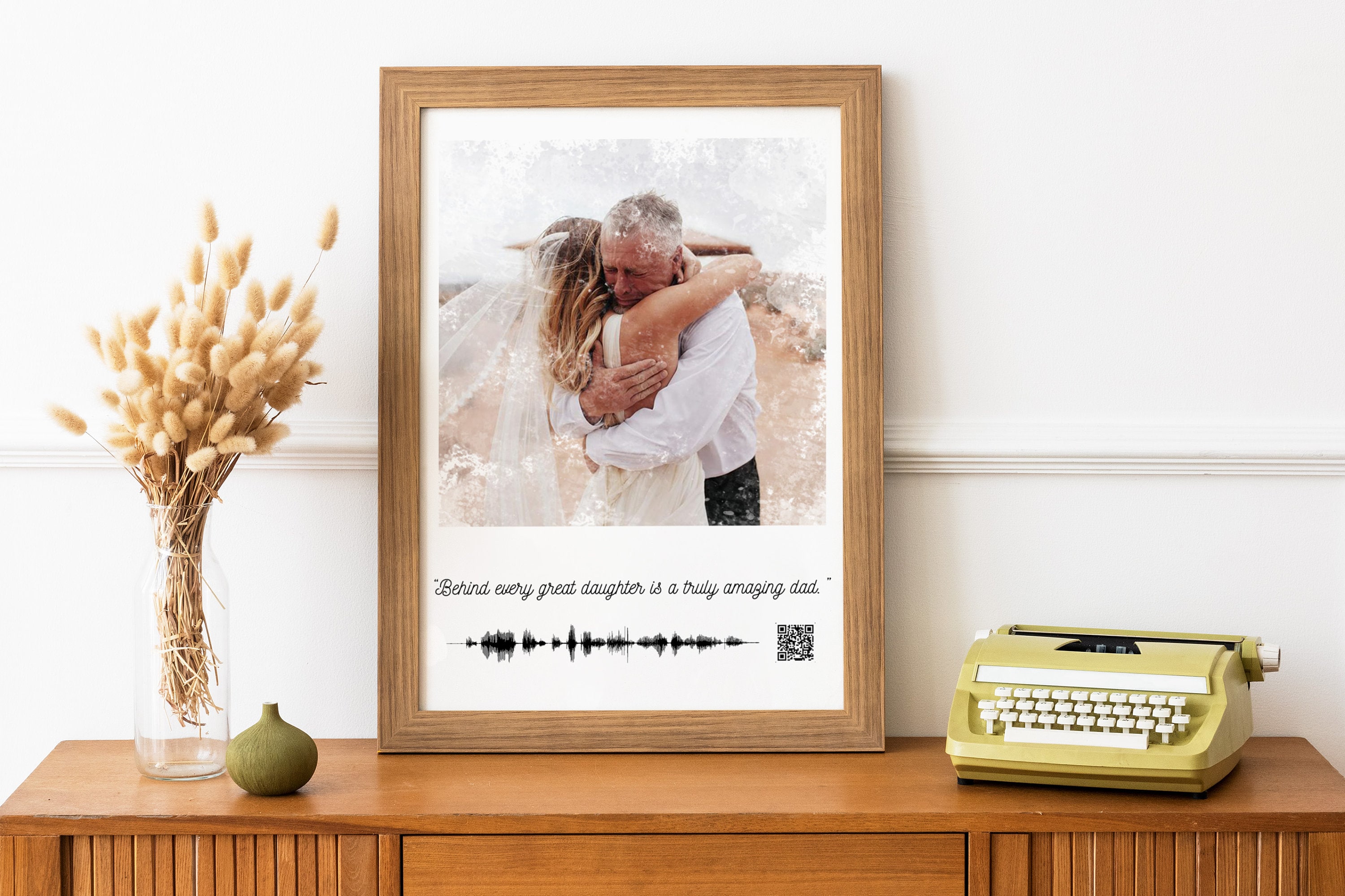 Voice Recording Gift Personalized Soundwave Art Print - Etsy