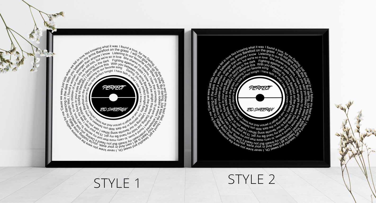 Song Lyrics Wall Art Custom Vinyl Record Song Lyrics Song - Etsy