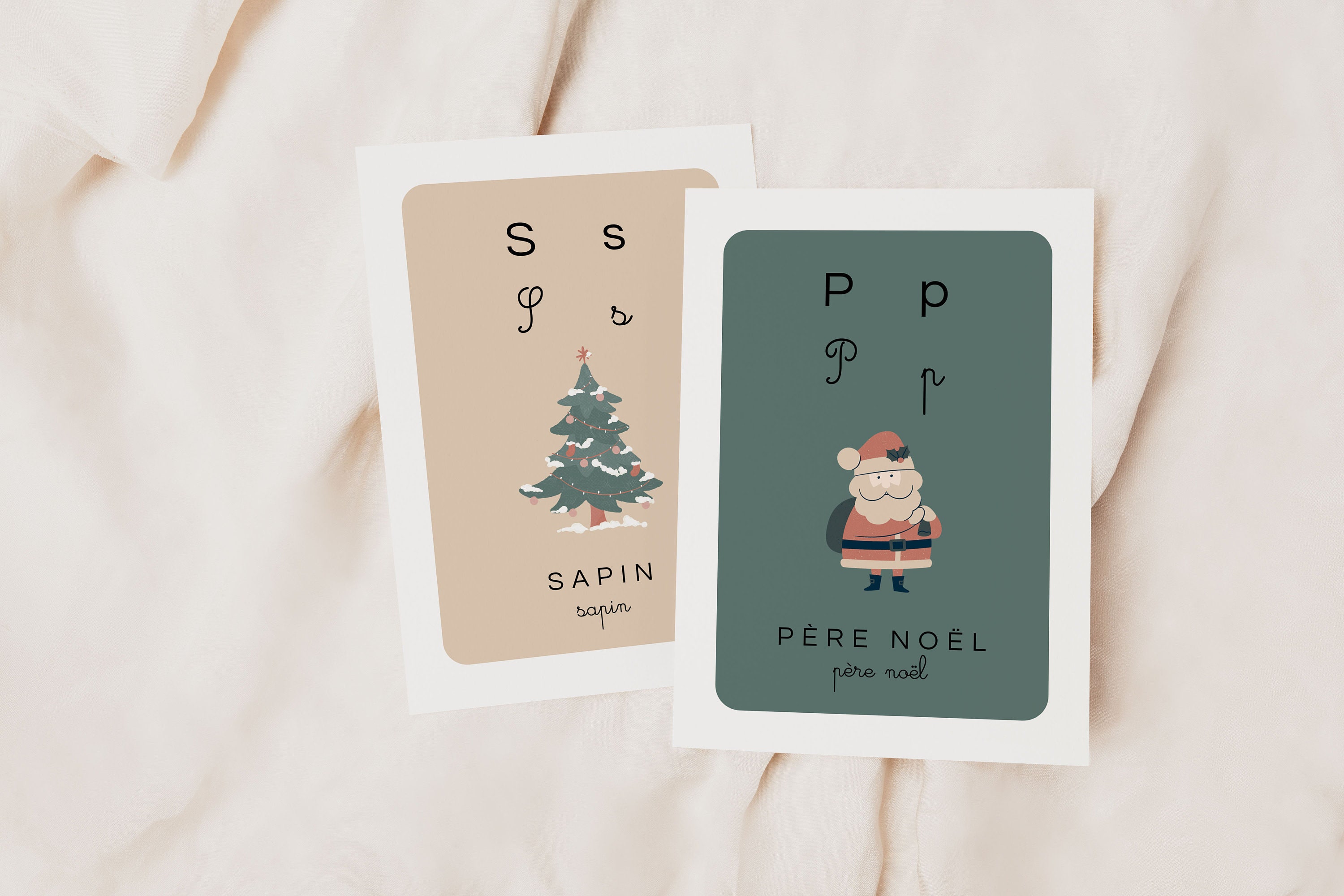 Christmas Alphabet Flashcards in Pictures, My Christmas Alphabet Flash ...