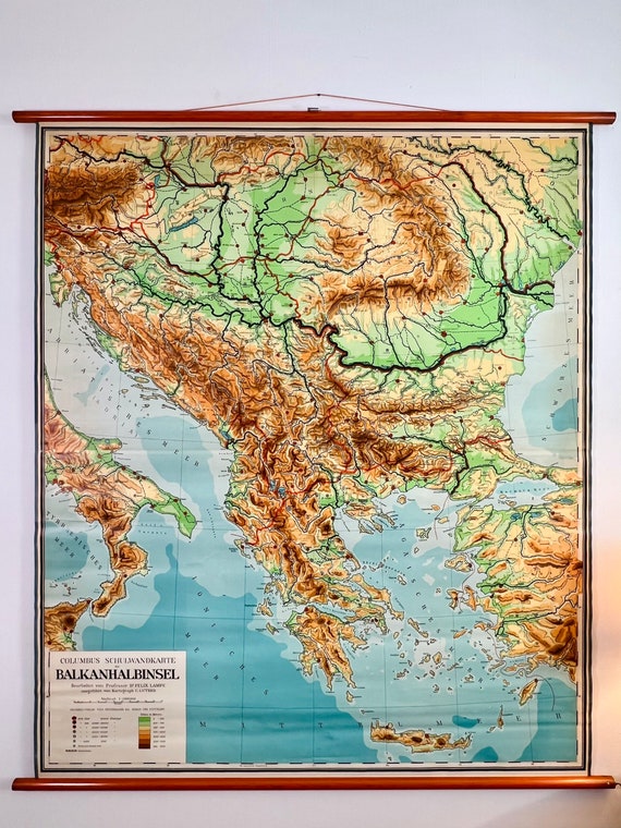 Balkan Peninsula Map