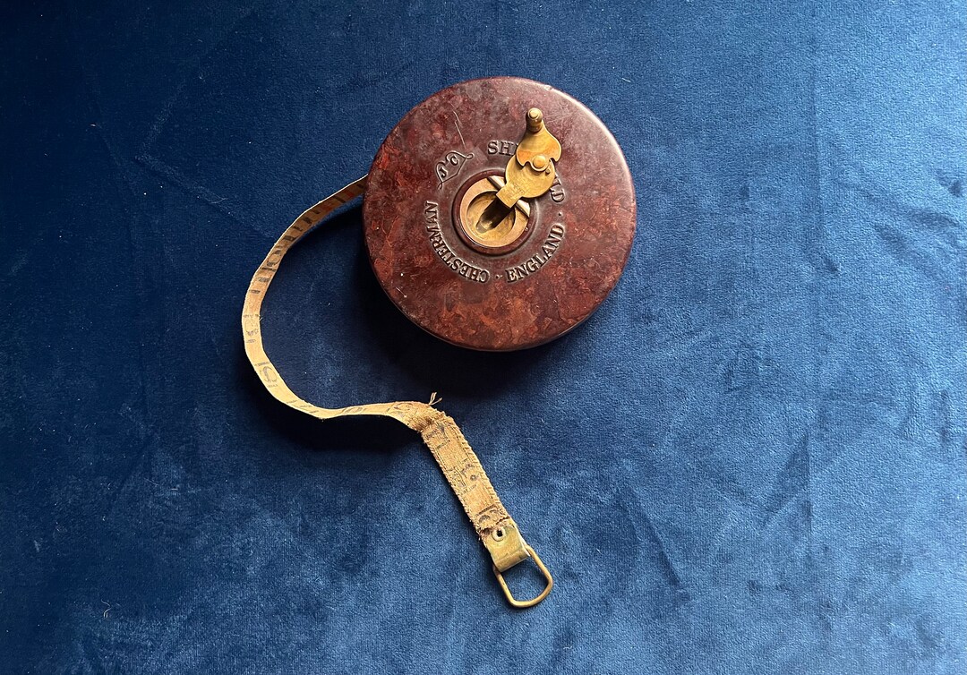 Antique Bakelite Surveyor’s Tape Measure by Chesterman of Sheffield - Etsy