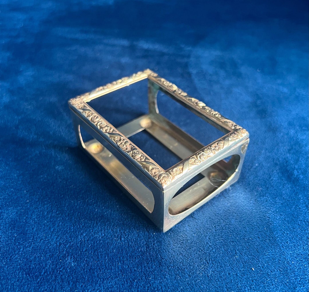 Antique Brass Matchbox Cover or Case - Etsy