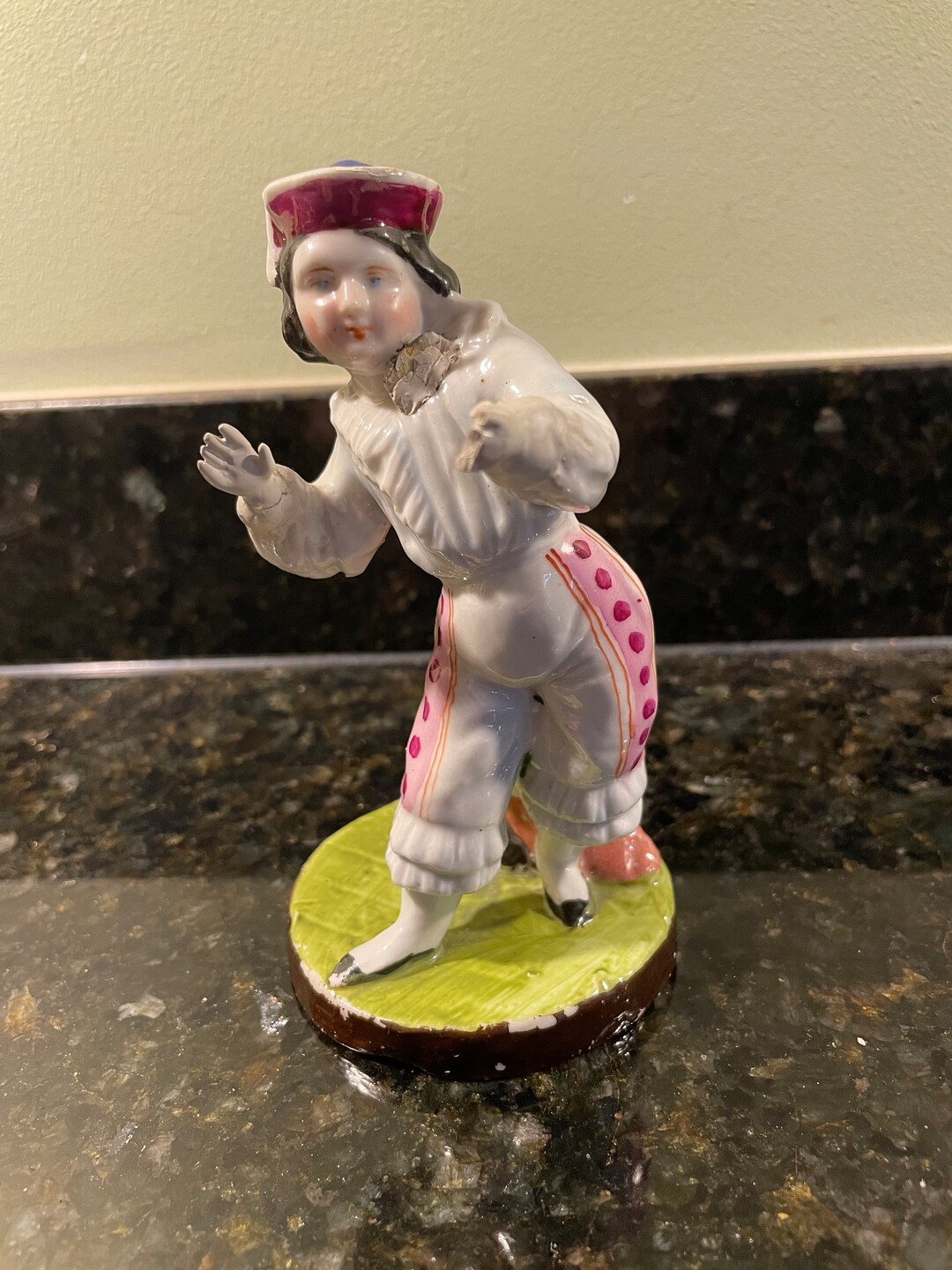 Antique Early Porcelain Boy Figurine - Etsy UK