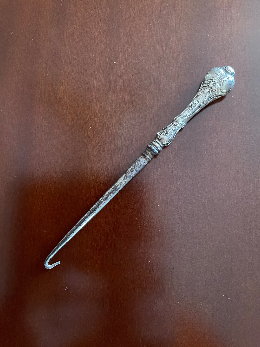 Rare Antique Canadian Sterling Silver Button Hook - Etsy