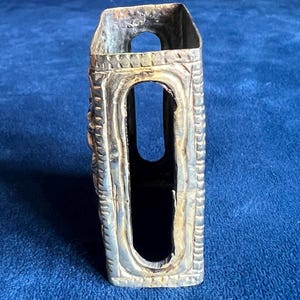 Antique Indian Silver Matchbox Cover With Repousse Decoration - Etsy