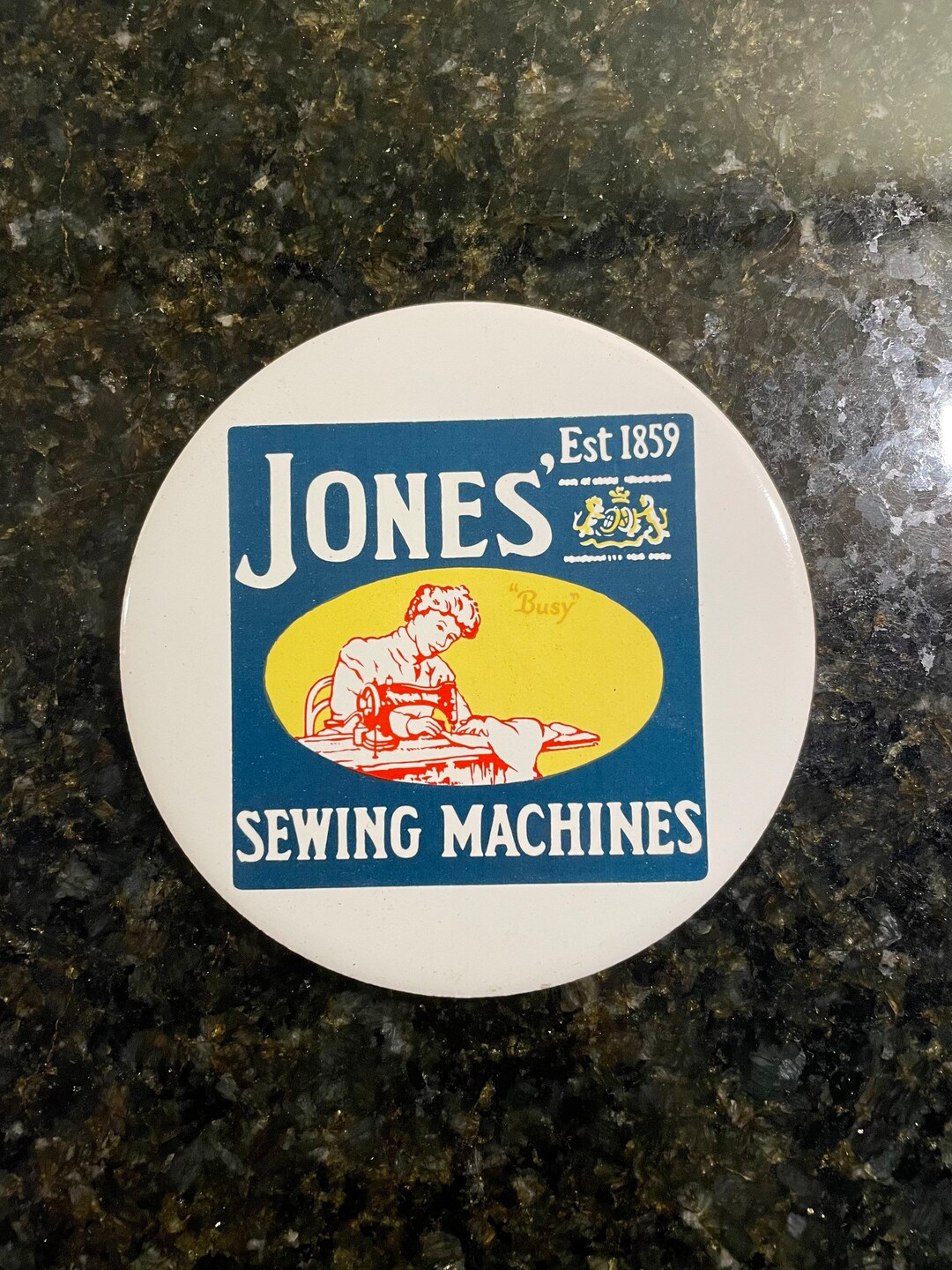 Vintage Jones Sewing Machines Advertising Pot Stand Trivet - Etsy
