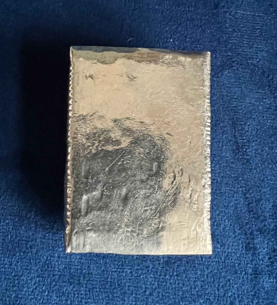 Antique Indian Silver Matchbox Cover - Etsy