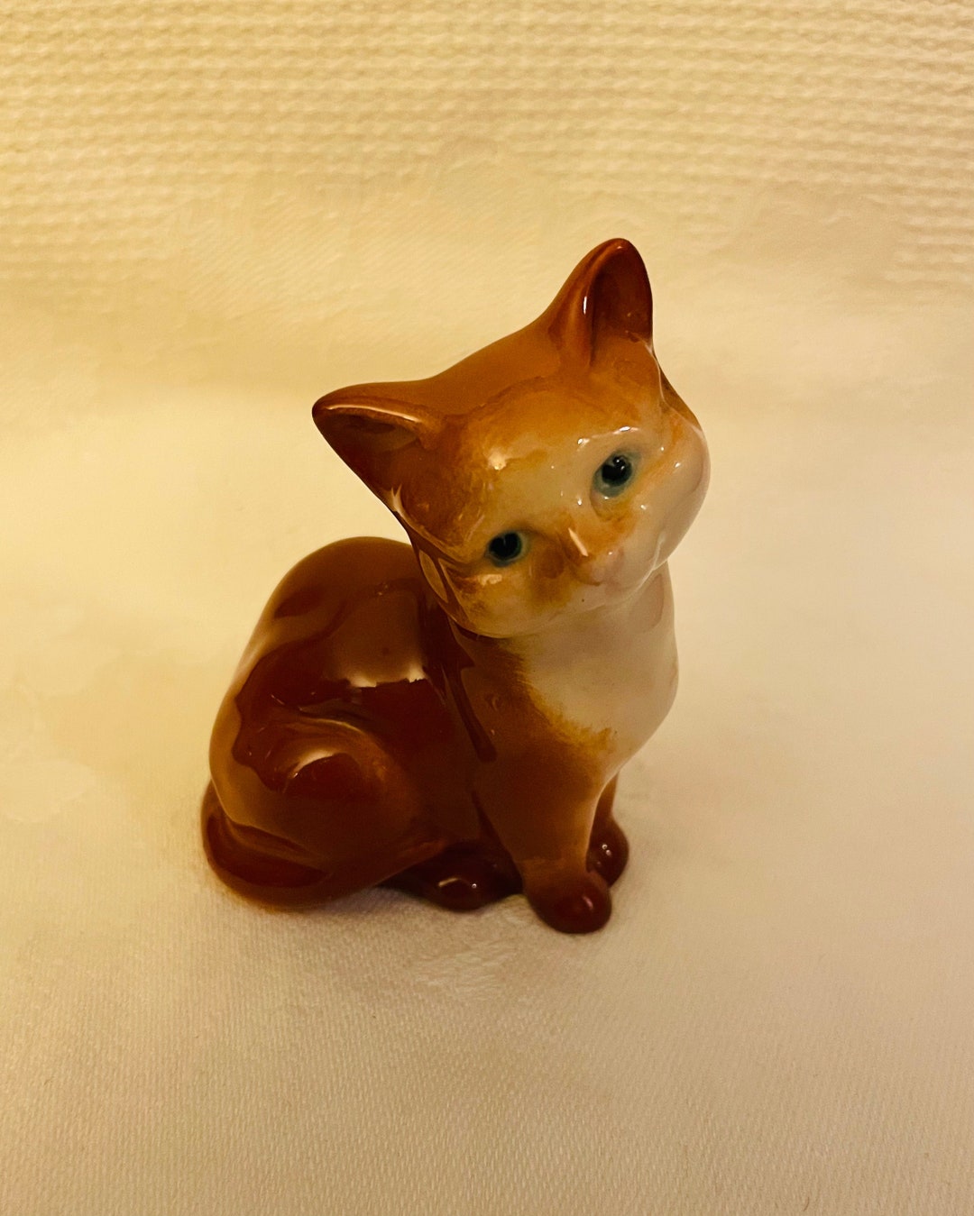 Vintage Beswick Cat Figurine Russet Colourway - Etsy