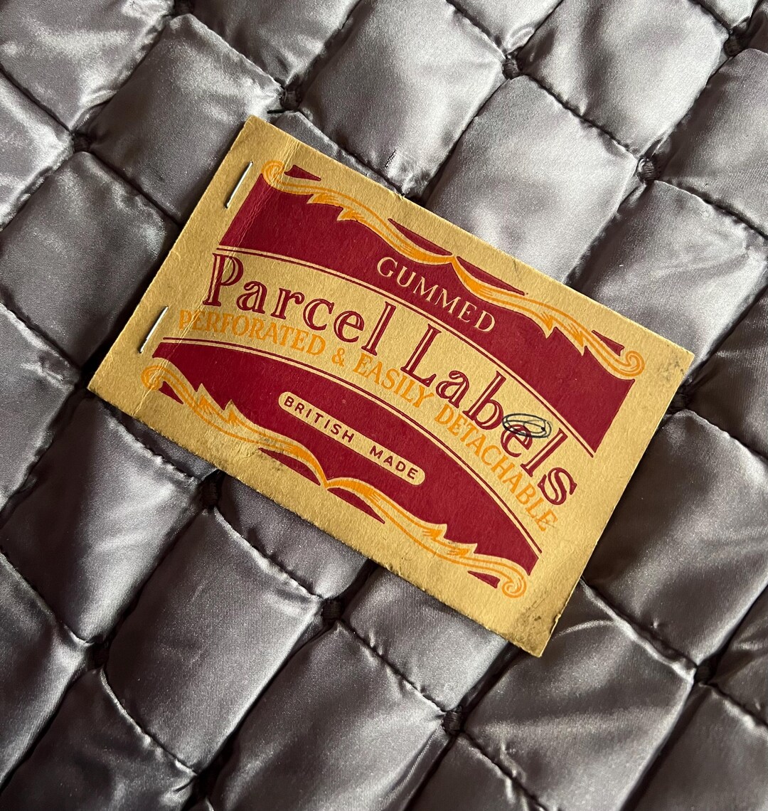 Vintage Book of Parcel Labels - Etsy