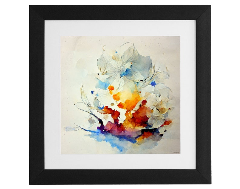 Modern Square Abstract Downloadable Wall Art Painting - Etsy