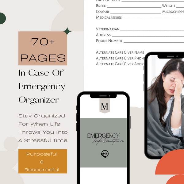 In Case of Emergency - Etsy