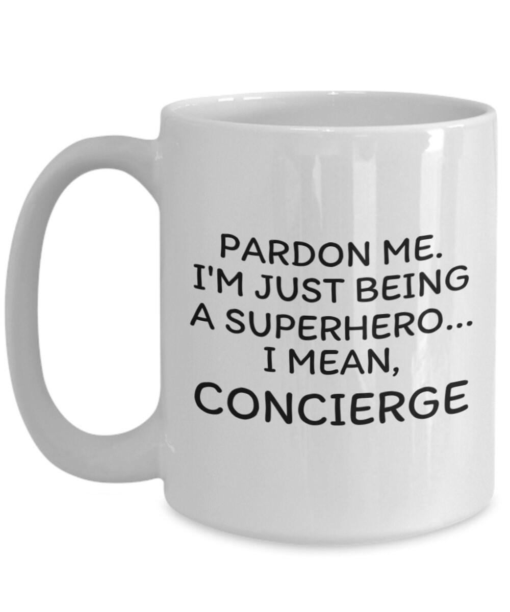Concierge Appreciation Gifts, Concierge Gifts, Concierge Mug, Gift for ...