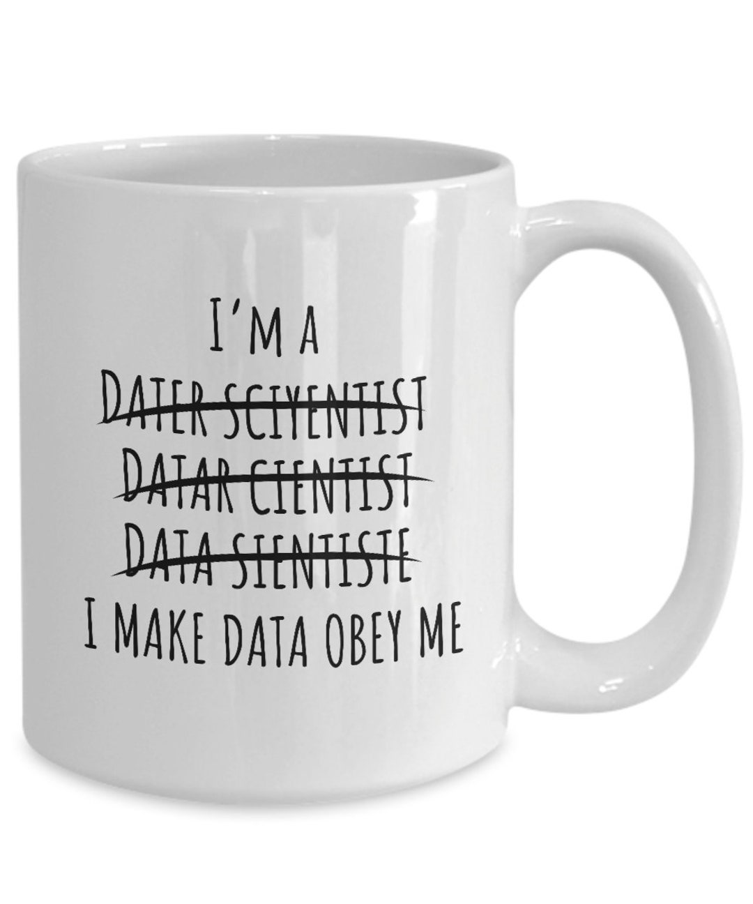 Data Scientist Mug, Data Scientist Gift, Gift for Data Scientist Dad ...