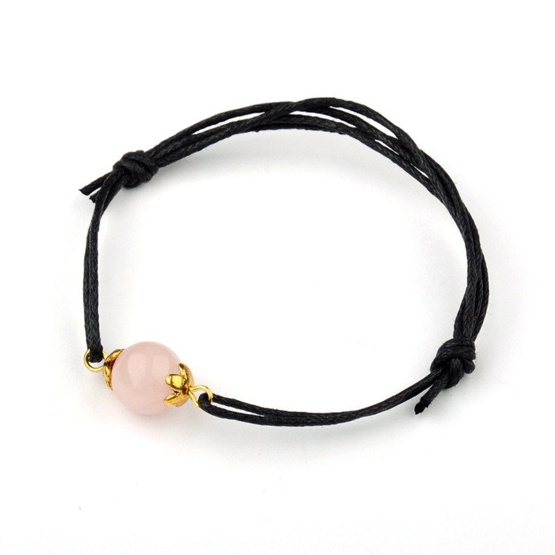 Rose Quartz Bracelet Adjustable Rose Quartz Bead Bracelet Etsy rose-quartz-bracelet-adjustable-rose-quartz-bead-bracelet-etsy