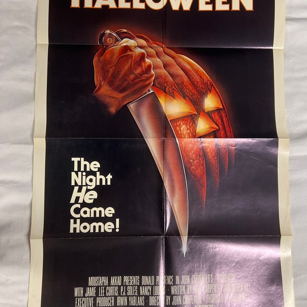 Halloween Original Poster - Etsy