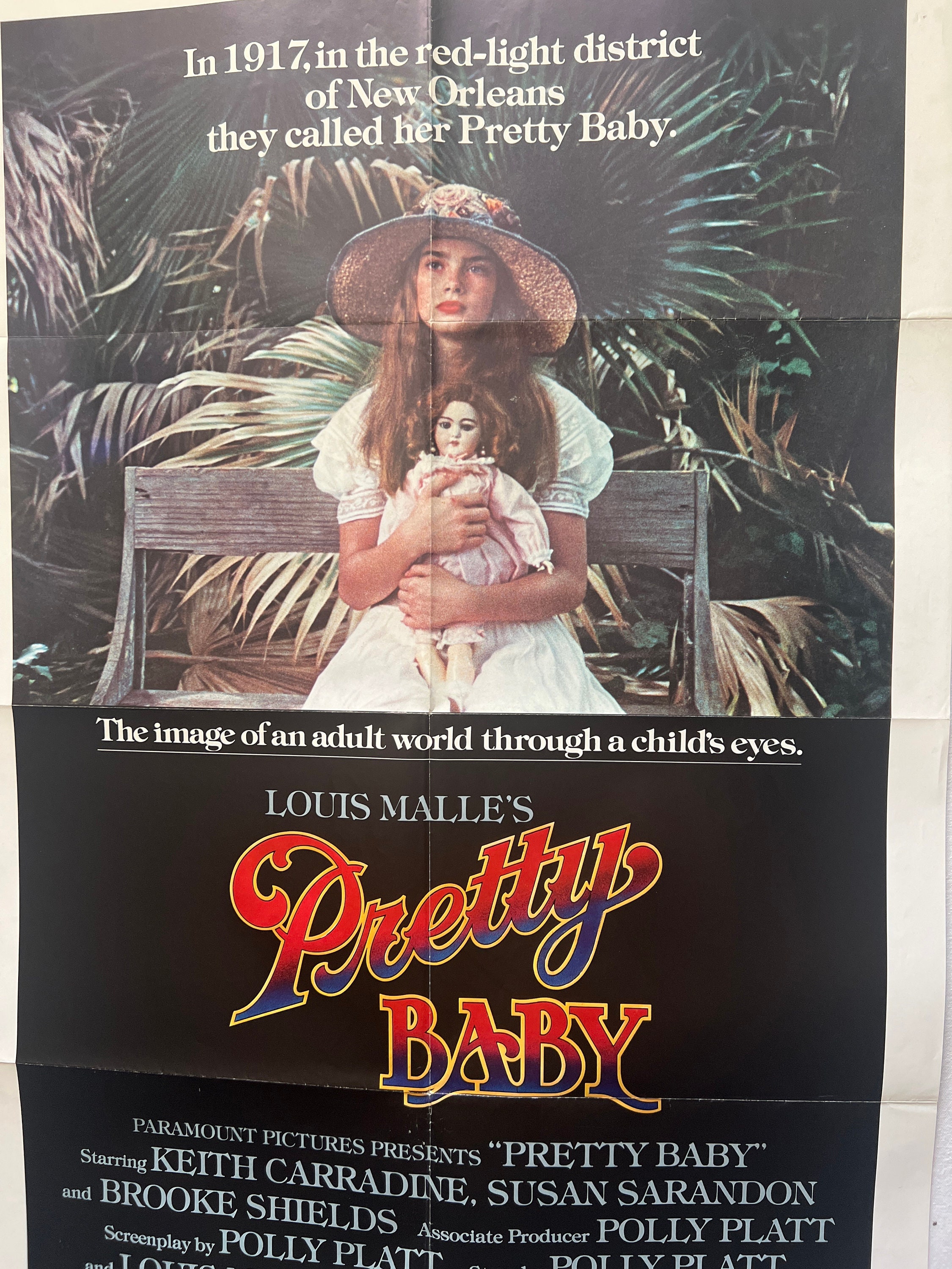 Original Pretty Baby Movie Poster - Etsy