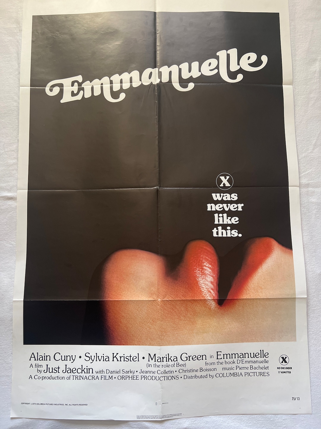 Original Emmanuelle Movie Poster - Etsy