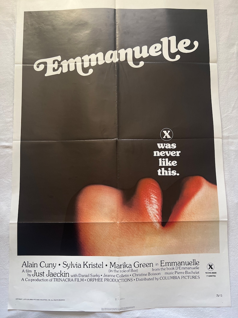 Original Emmanuelle Movie Poster - Etsy