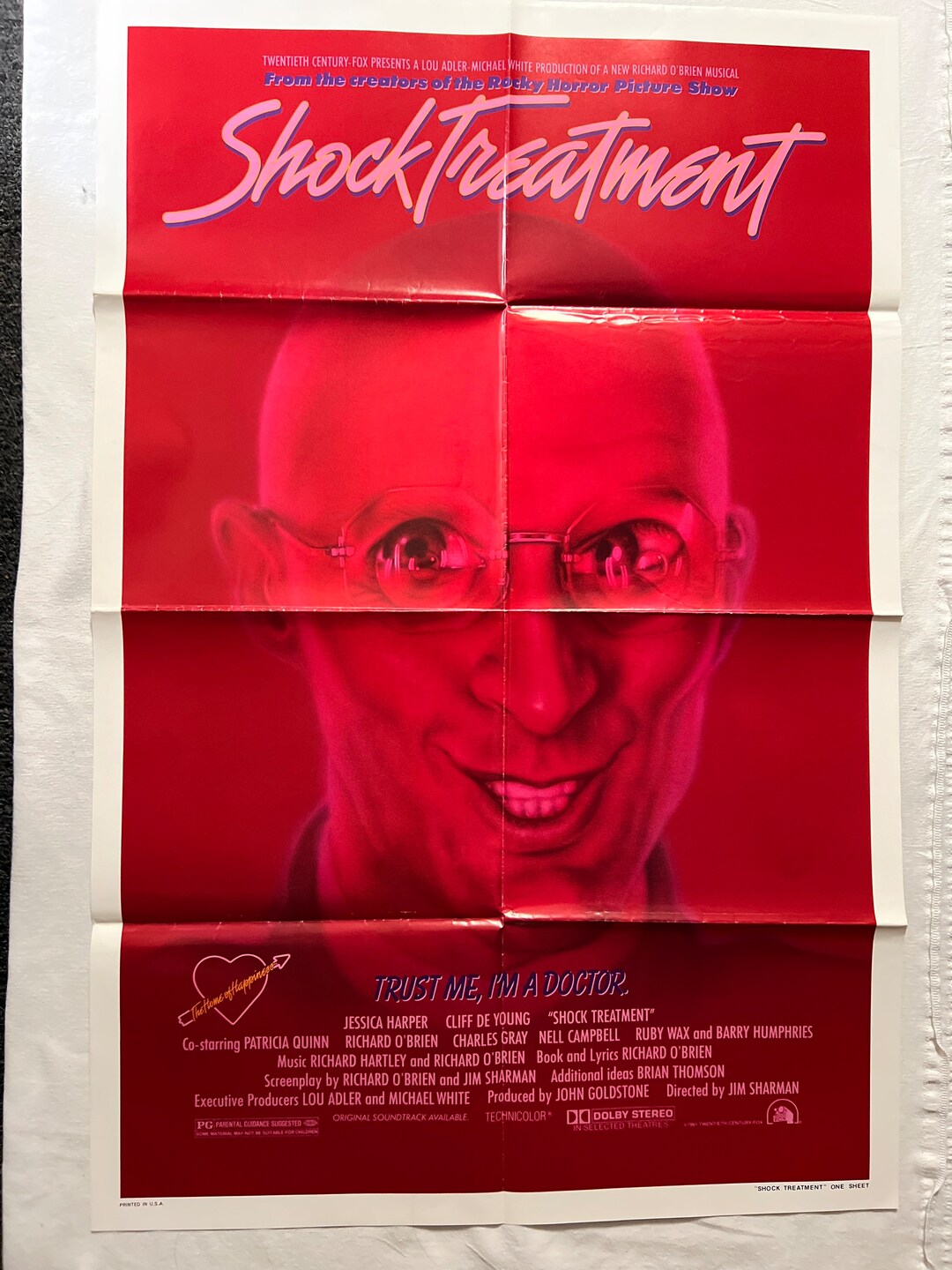 Original Shock Treatment Movie Poster - Etsy