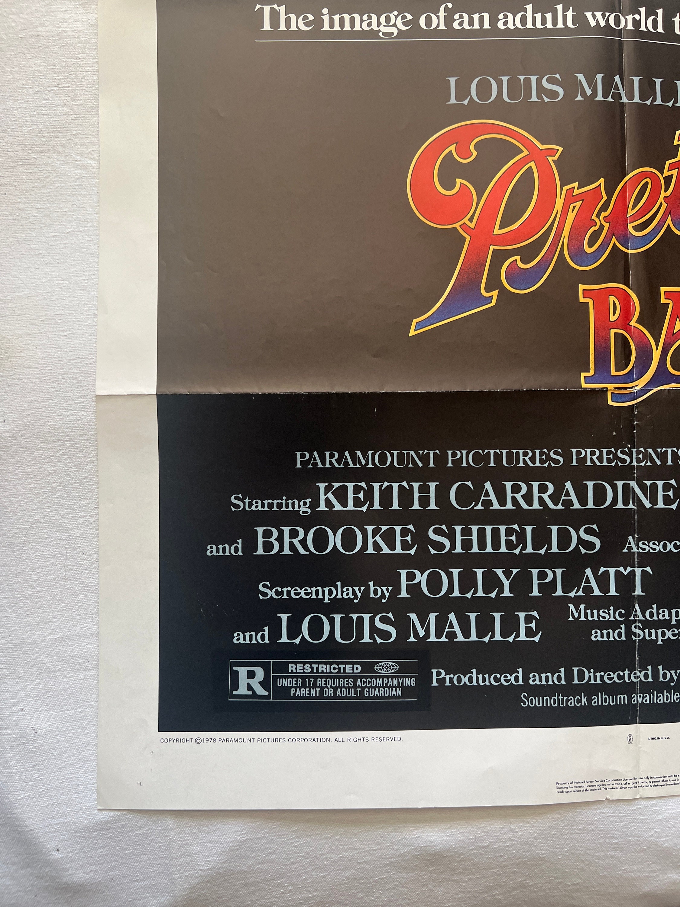 Original Pretty Baby Movie Poster - Etsy