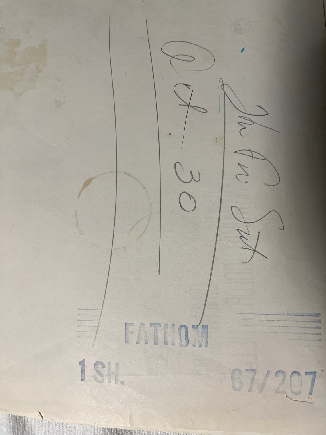 Original 1967 Fathom Movie Poster - Etsy