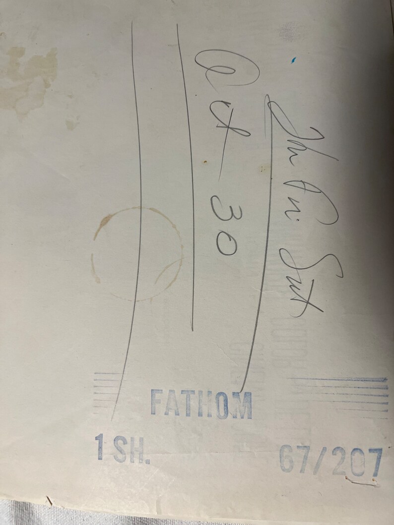 Original 1967 Fathom Movie Poster - Etsy