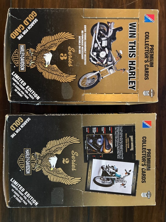Harley-davidson Premium Collector Cards - Etsy
