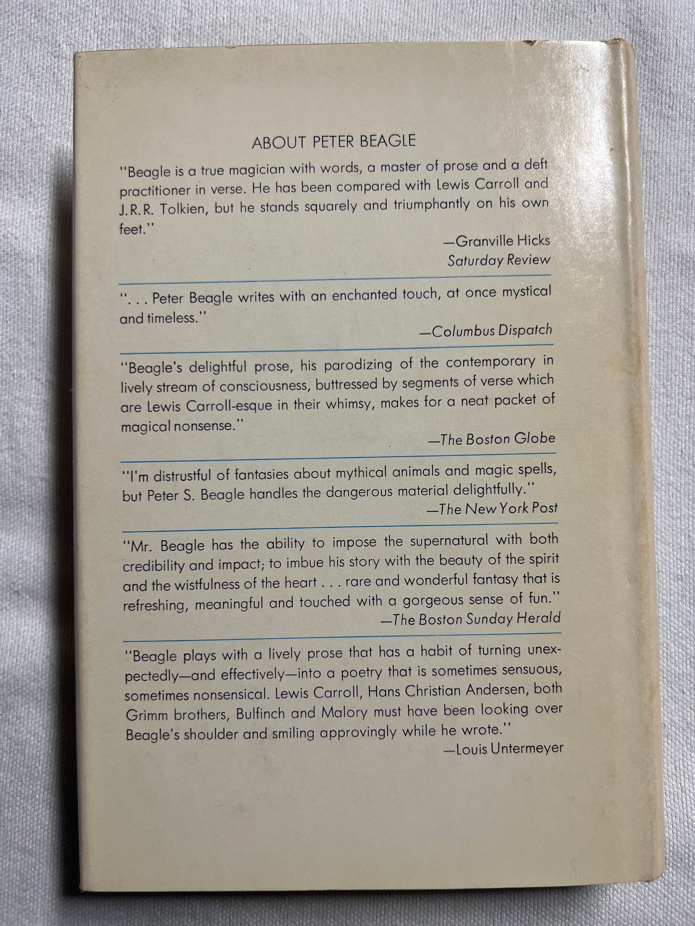 The Fantasy World of Peter Beagle - Etsy