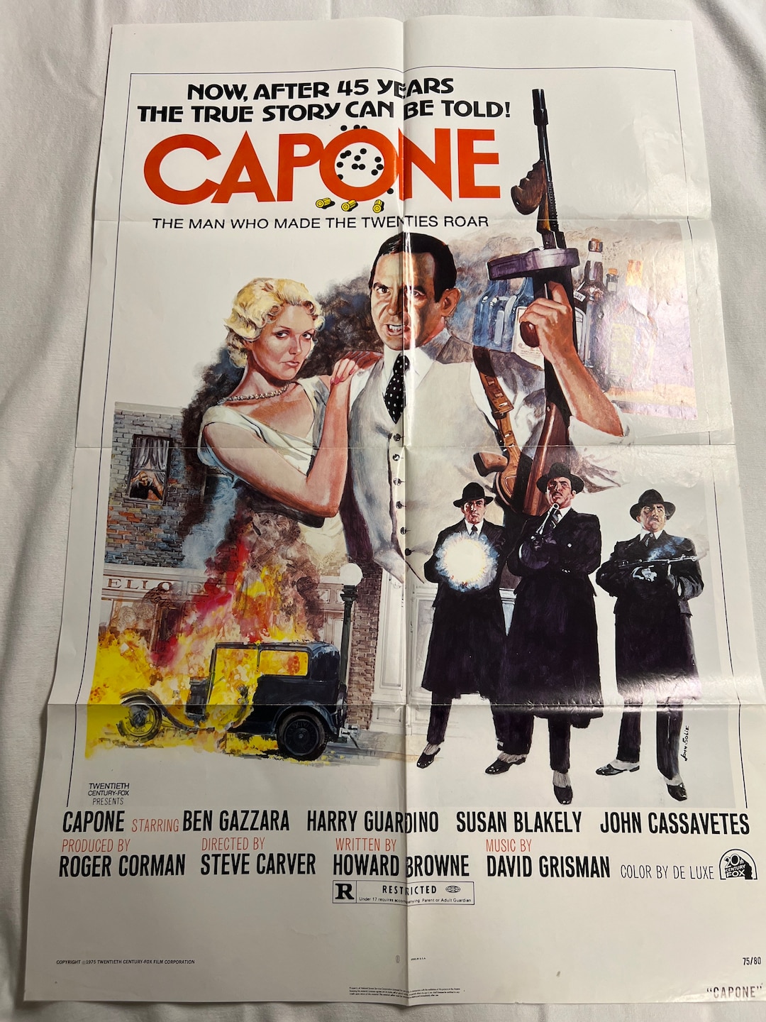 Capone Originalmovie Poster - Etsy