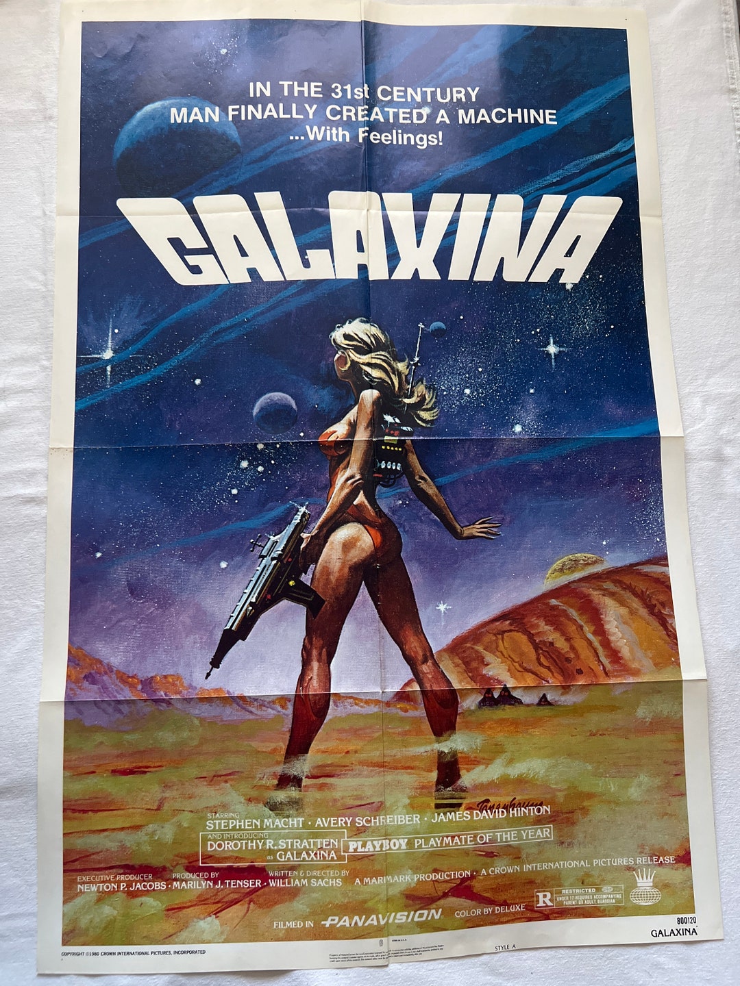 Original Galaxina Movie Poster Etsy