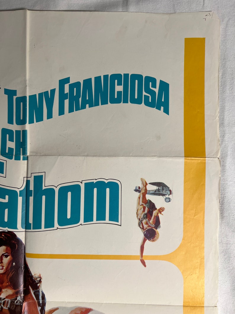 Original 1967 Fathom Movie Poster - Etsy