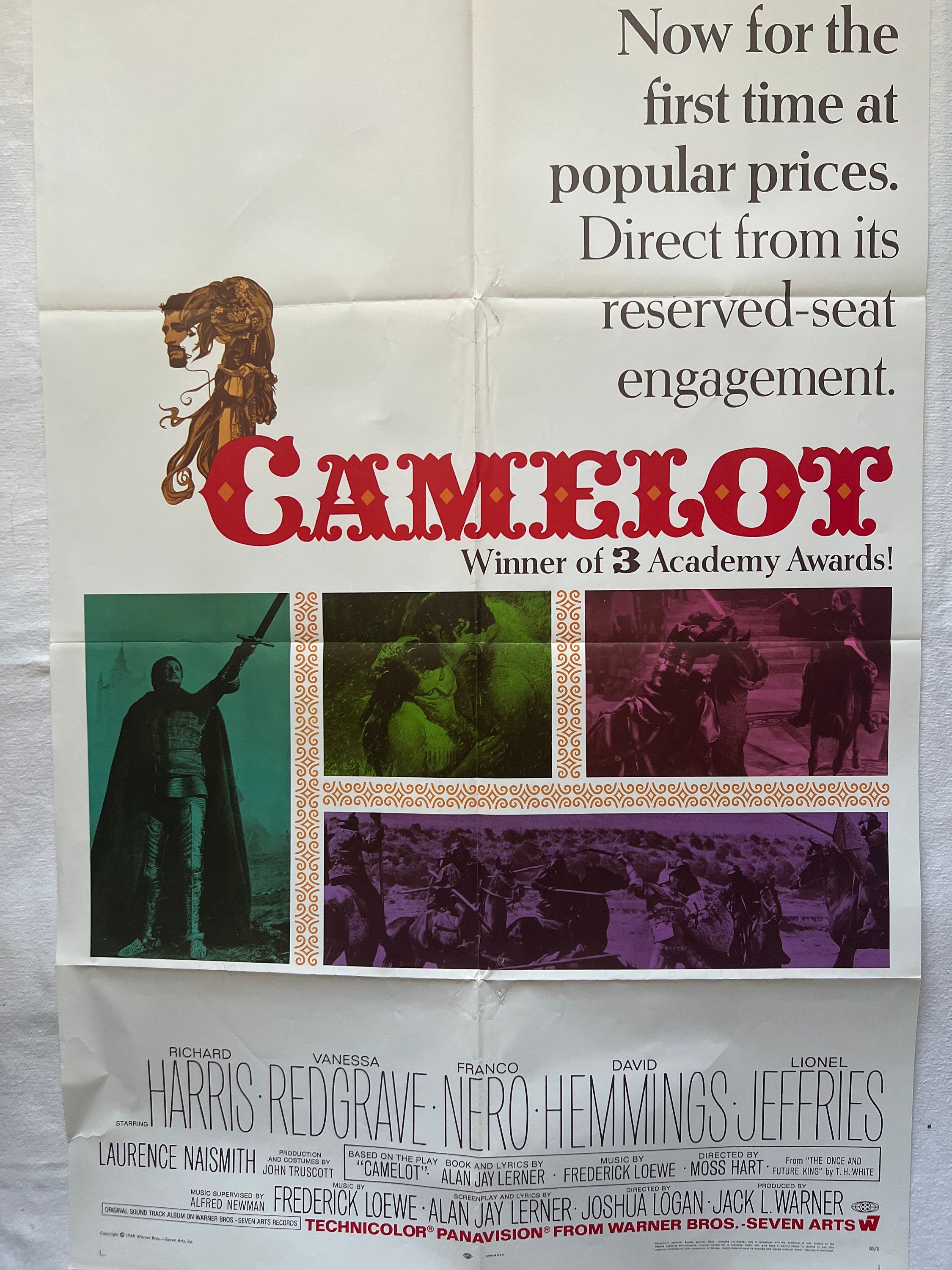 Original Camelot the Movie Poster - Etsy