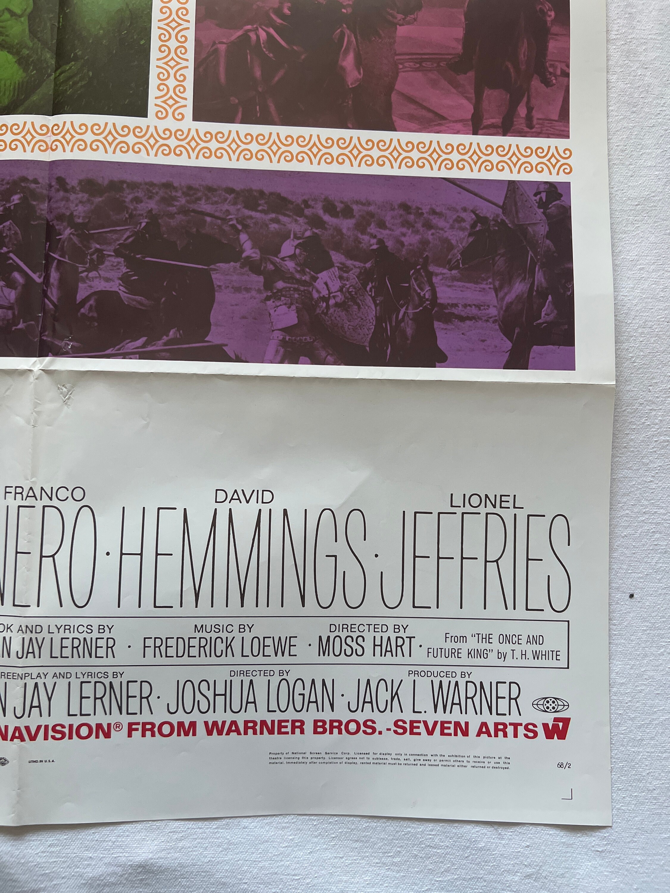 Original Camelot the Movie Poster - Etsy