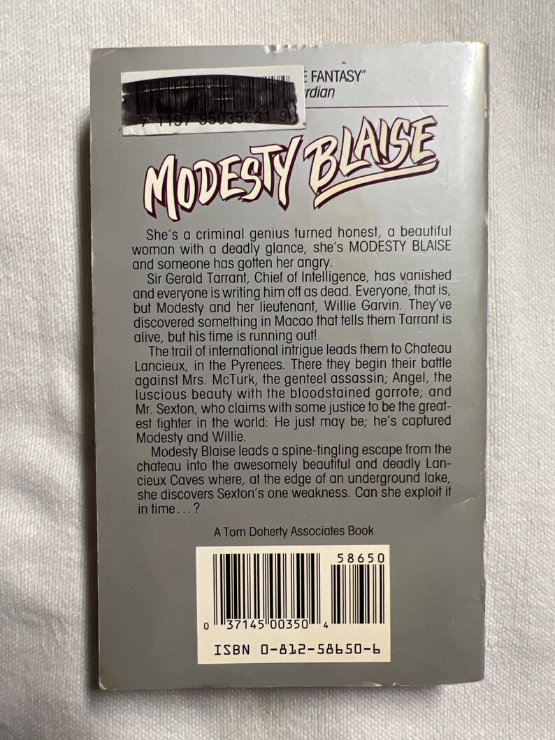 Modesty Blaise - Etsy