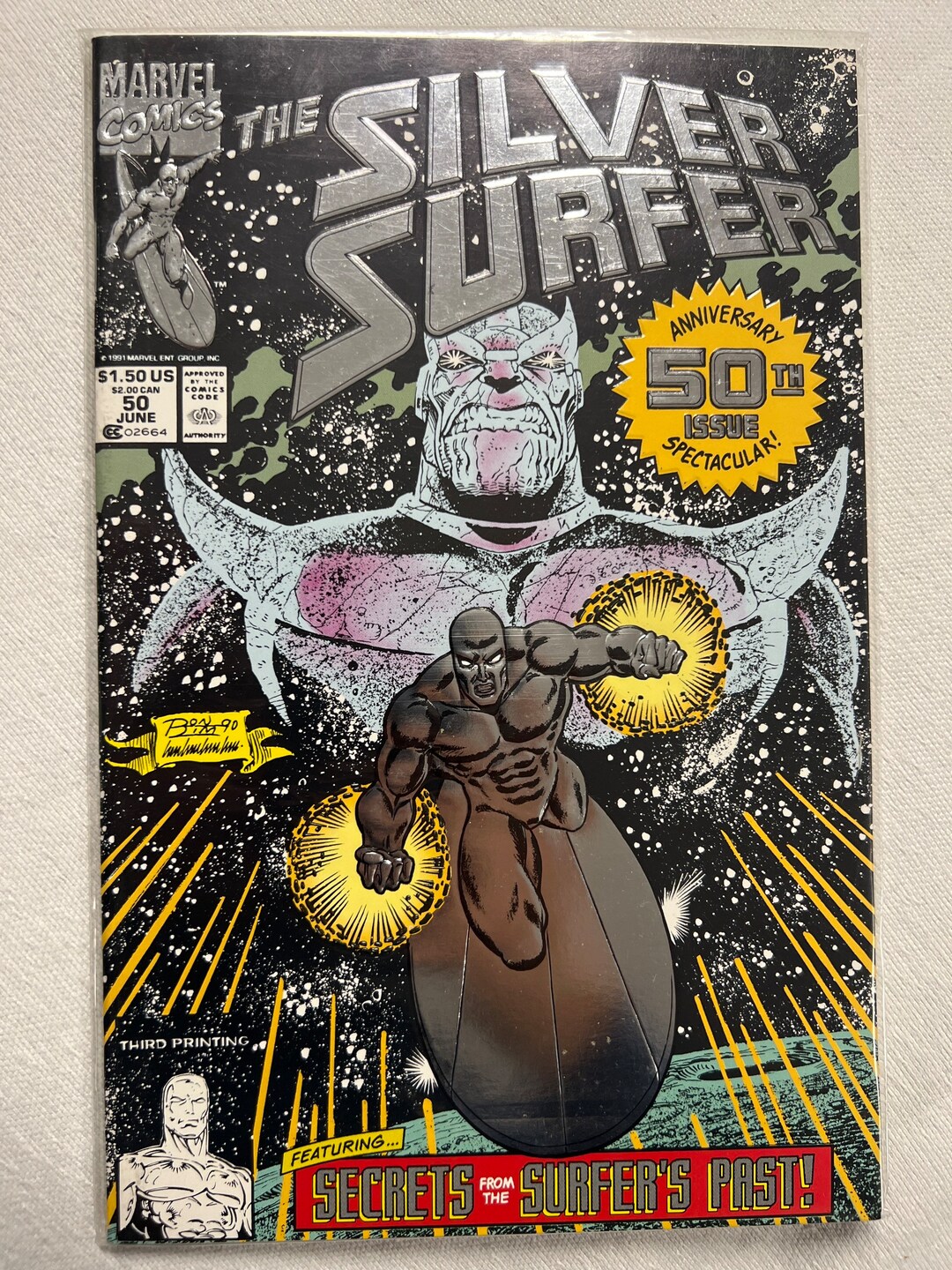 Marvel Comics Silver Surfer - Etsy