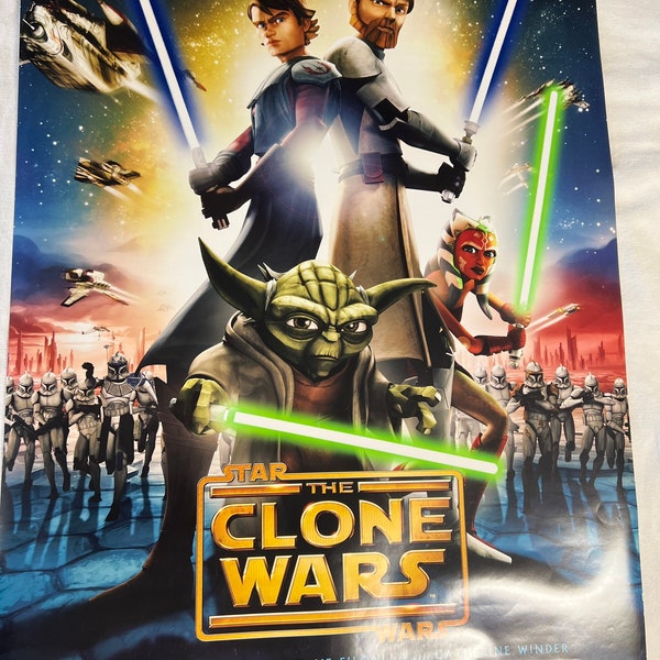 Clone Wars Poster - Etsy